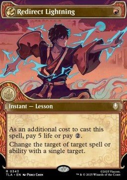 Redirect Lightning - Magic: The Gathering | Avatar: The Last Airbender ...
